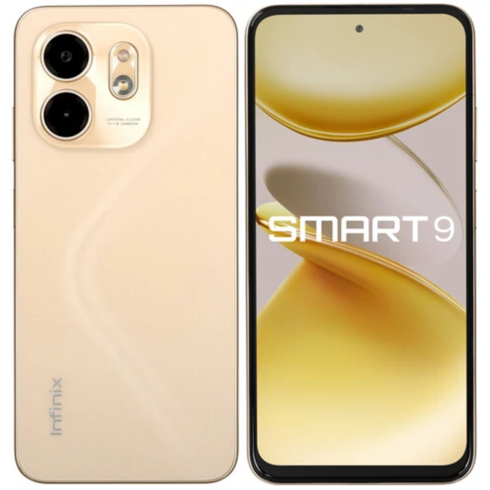 Купить Смартфон Infinix SMART 9 64 ГБ Sandstone Gold - компания "Яблоня ...
